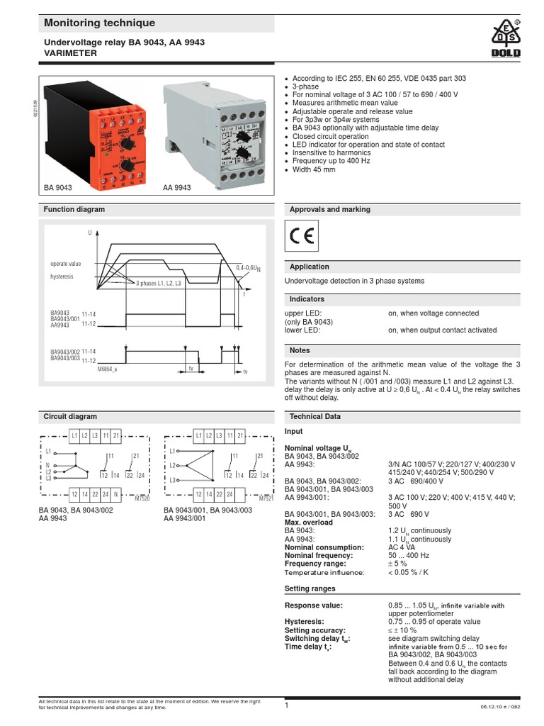 Relay | PDF | Alternating Current | Relay
