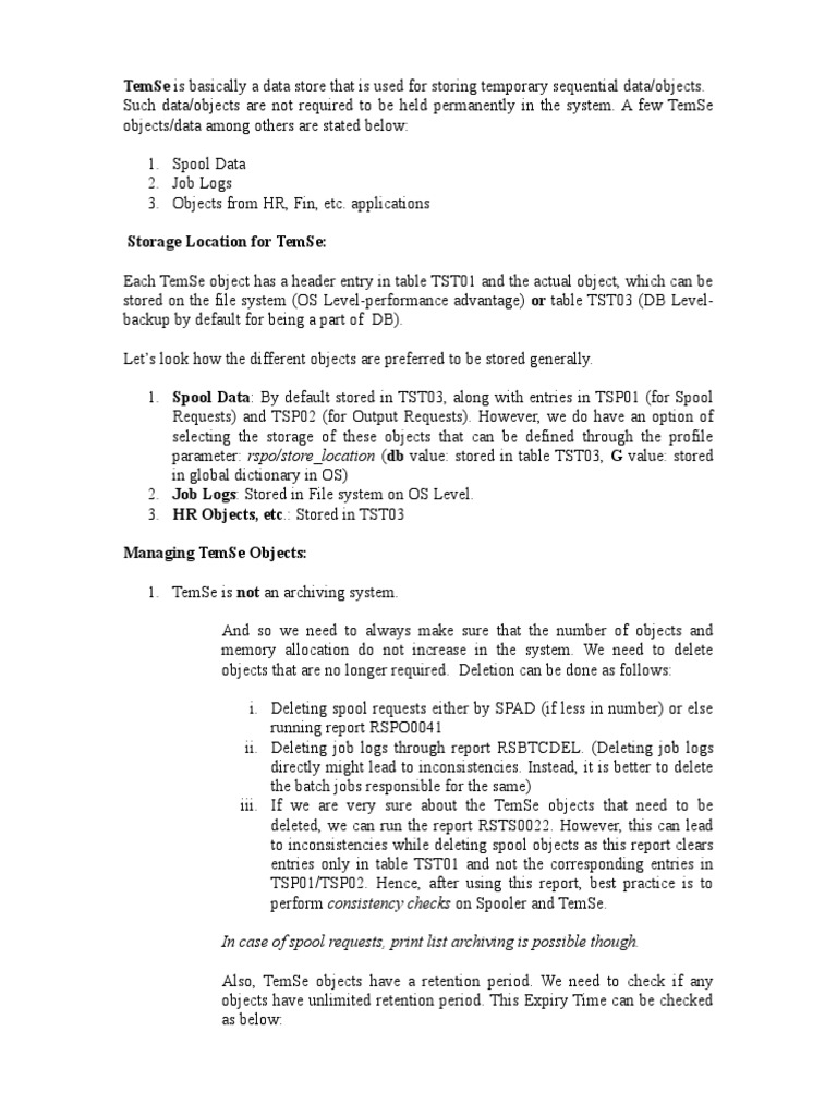 AR - TemSe Overview | PDF | File System | Computer Data Storage