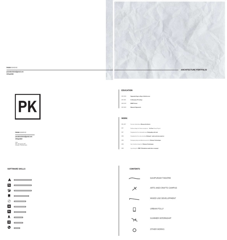 Architecture Portfolio: Pavan Kumar KG 9972427059 | PDF | Art Media ...