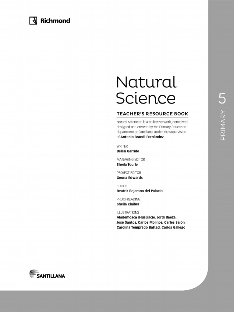 Teacher's Resources Natural Science 5 | PDF | Food Allergy | Nervous System