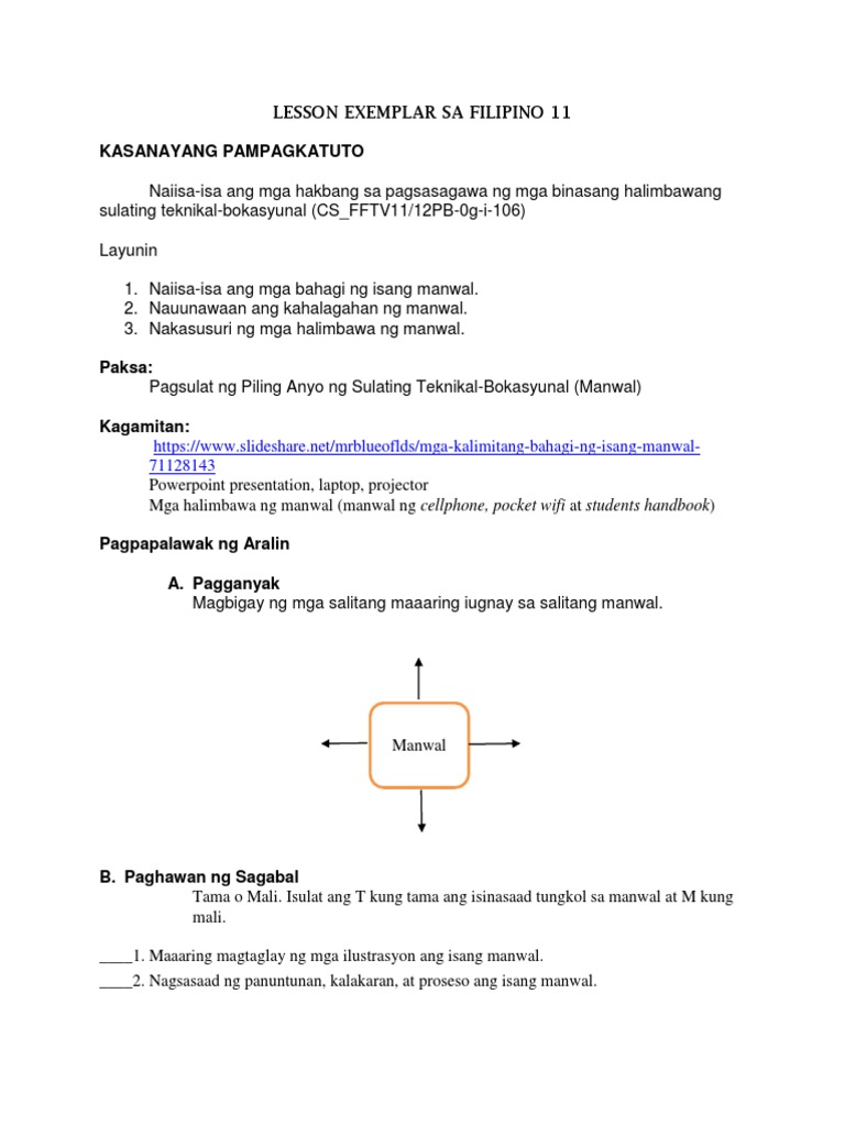Exemplar#3 Manwal | PDF