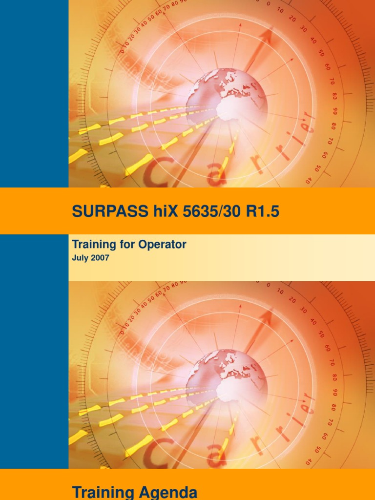 Surpass Hix 5635/30 R1.5: Training For Operator | PDF | Digital ...