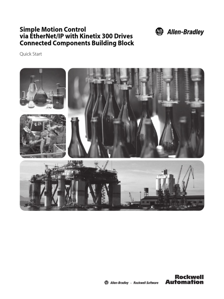 Simple Motion Control Via Ethernet/Ip With Kinetix 300 Drives Connected ...