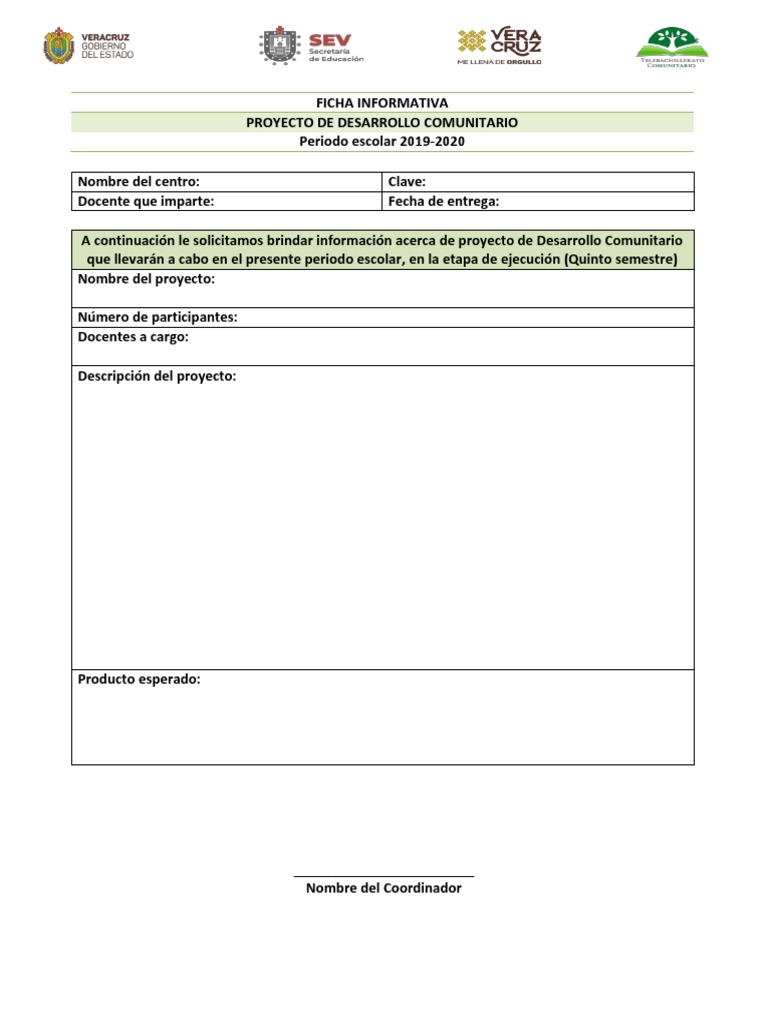 Ficha Informativa | PDF