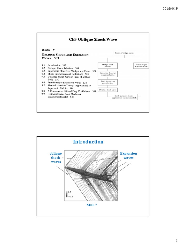 Different Types of Shockwaves | PDF | Shock Wave | Mach Number