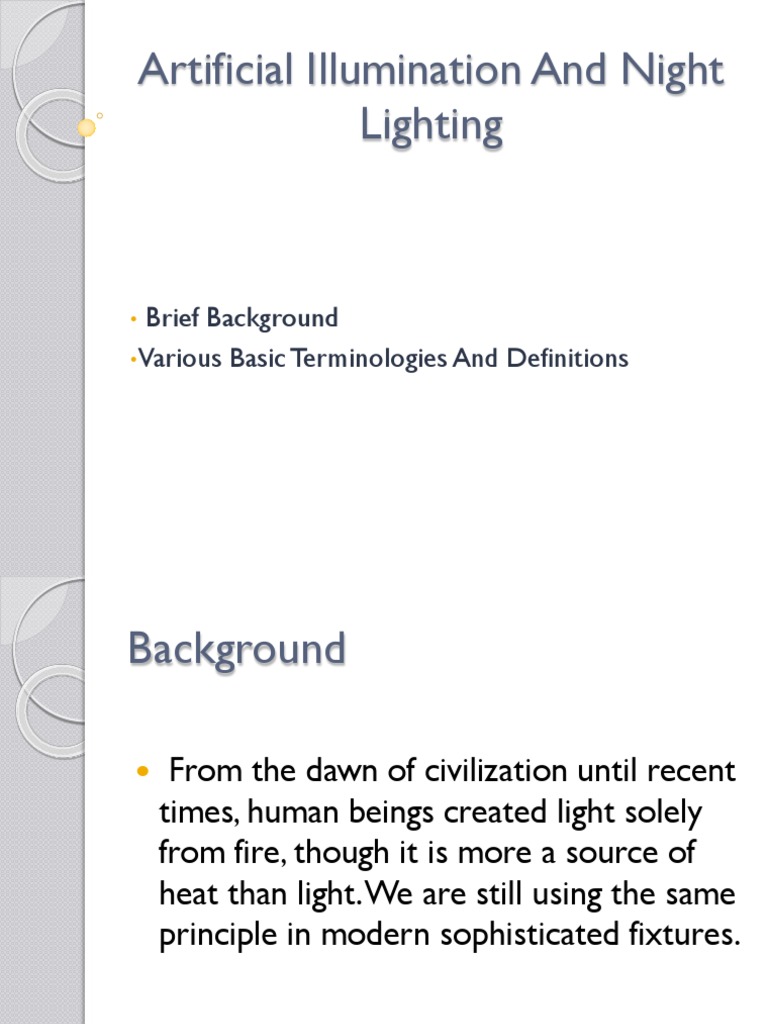 Understanding Artificial Lighting Systems | PDF | Lighting | Interior ...