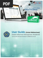 Fitur Utama Simak Uniga Mahasiswa | PDF | Komputer