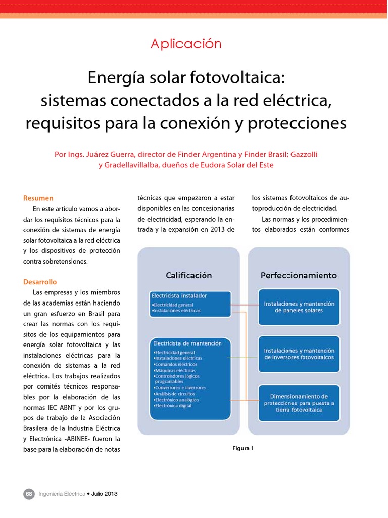 Requisitos técnicos y procedimientos para la conexión de sistemas ...