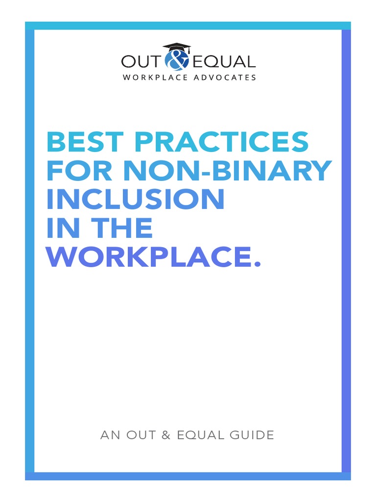 A Guide to Best Practices for Creating Welcoming and Inclusive Work ...