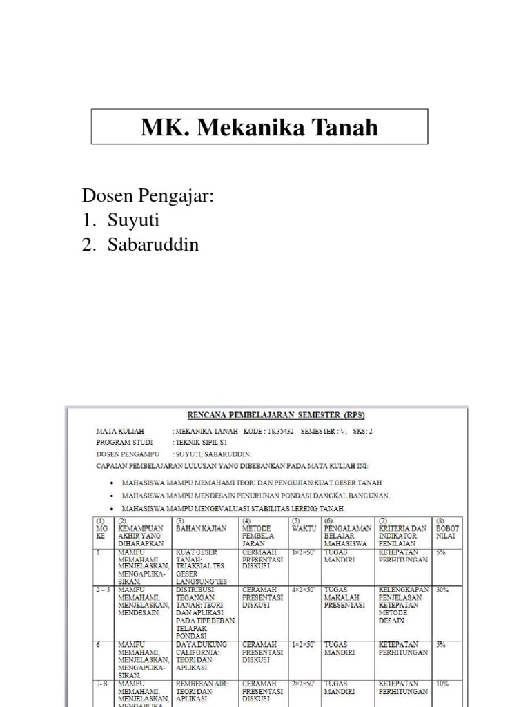 Materi - 1 Mektan. 0309-4 | PDF