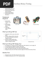 Current Transformer Test Procedure | PDF | Transformer | Electrical ...