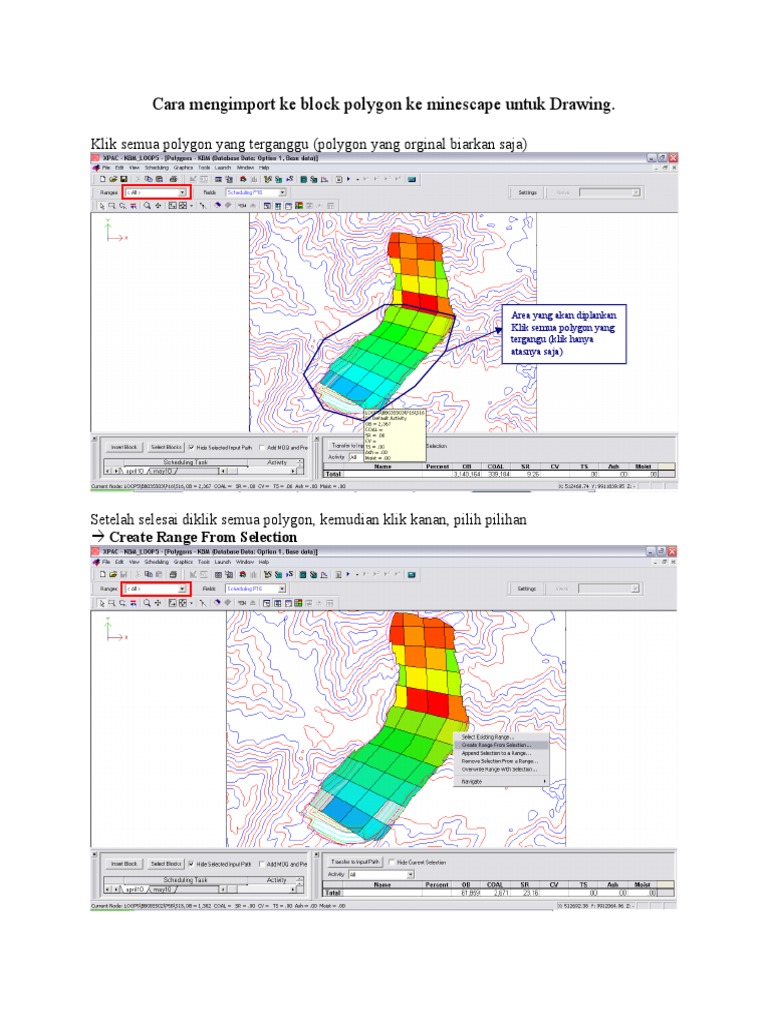 Cara Mengexport Block Polygon Xpac Ke Minescape | PDF