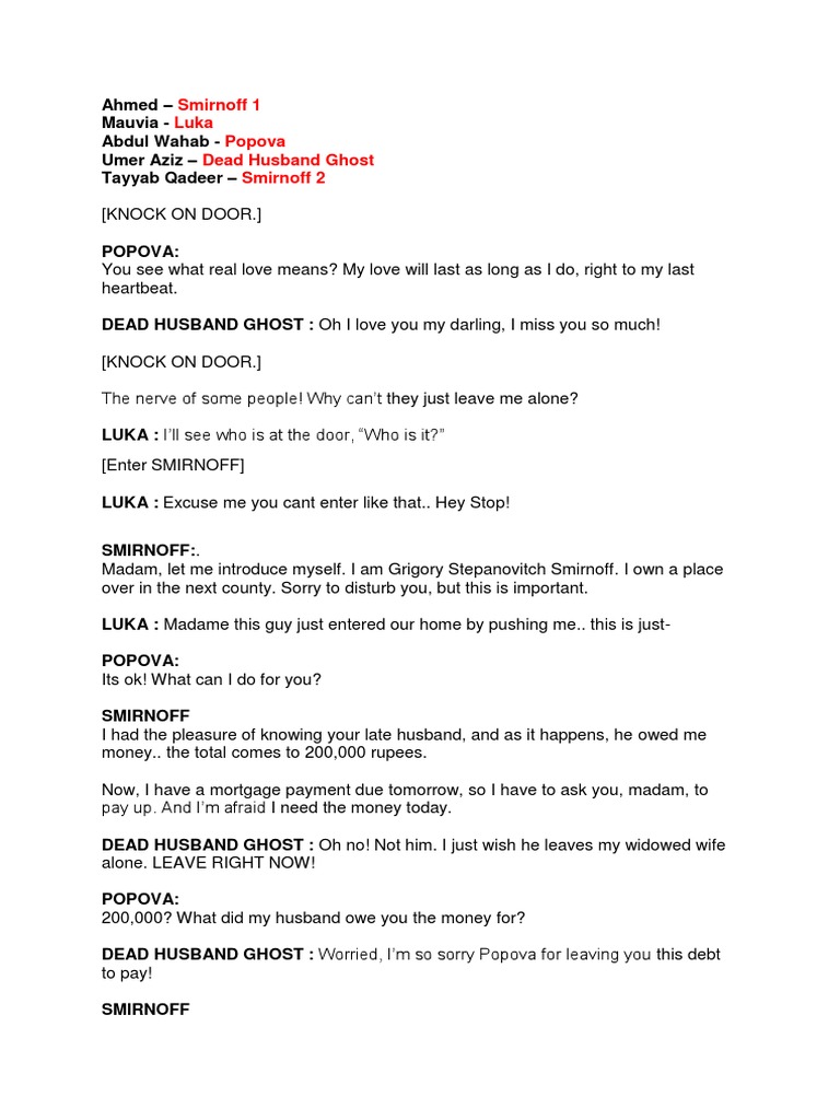 The Bear Script | PDF