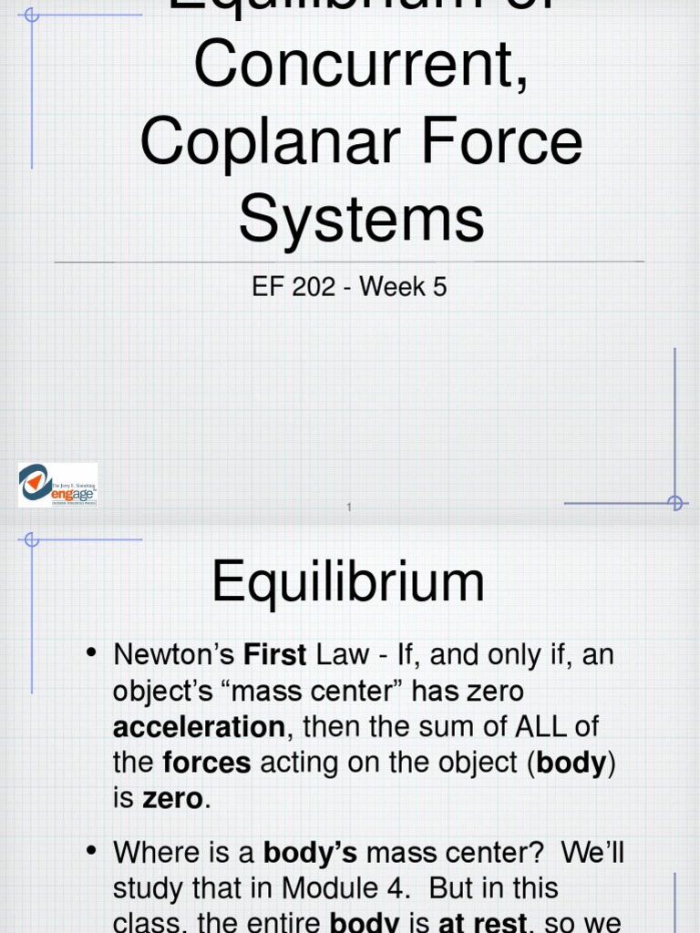 Equilibrium 1 | PDF | Force | Physical Sciences