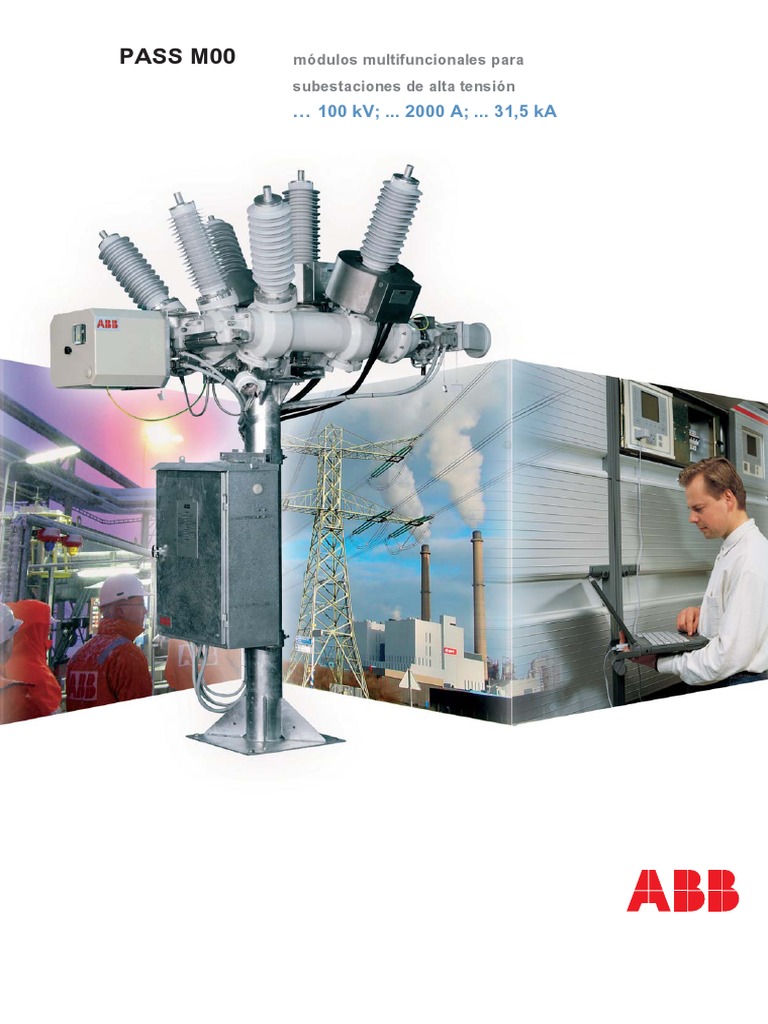 Módulo Multifuncional PASS M00 de ABB | PDF | Subestacion electrica ...