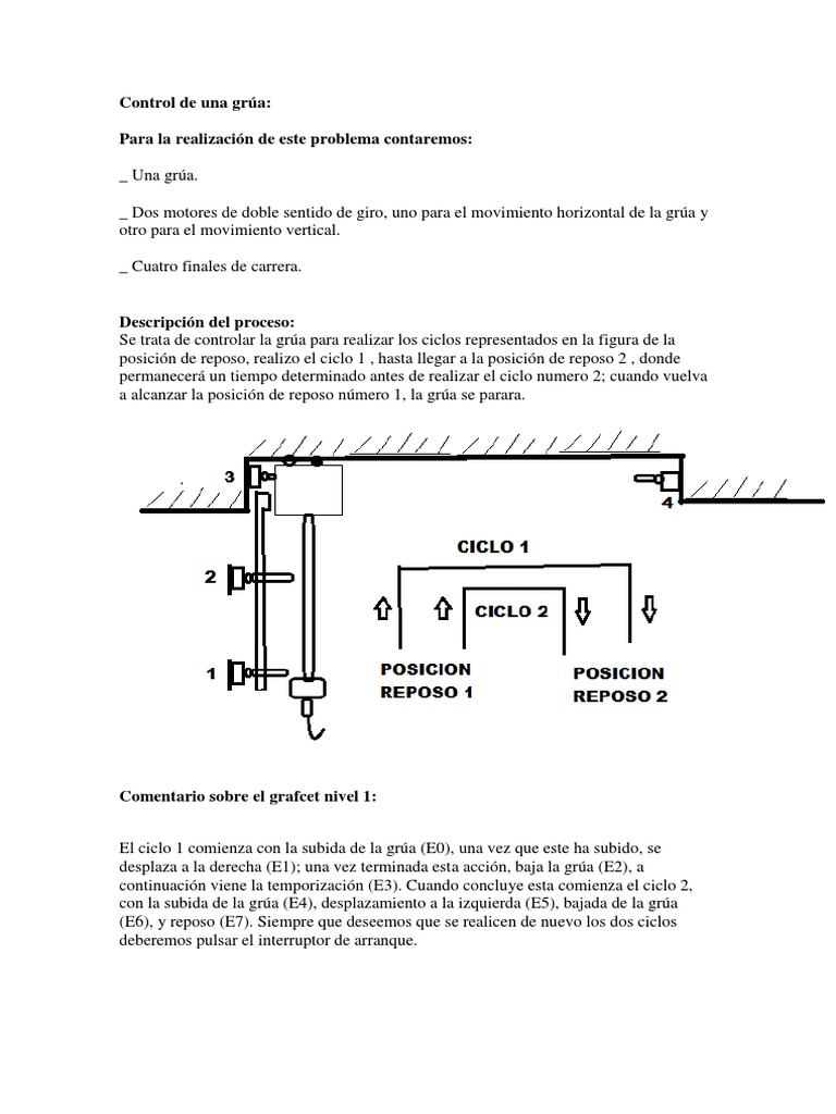 Control de Una Grúa | PDF