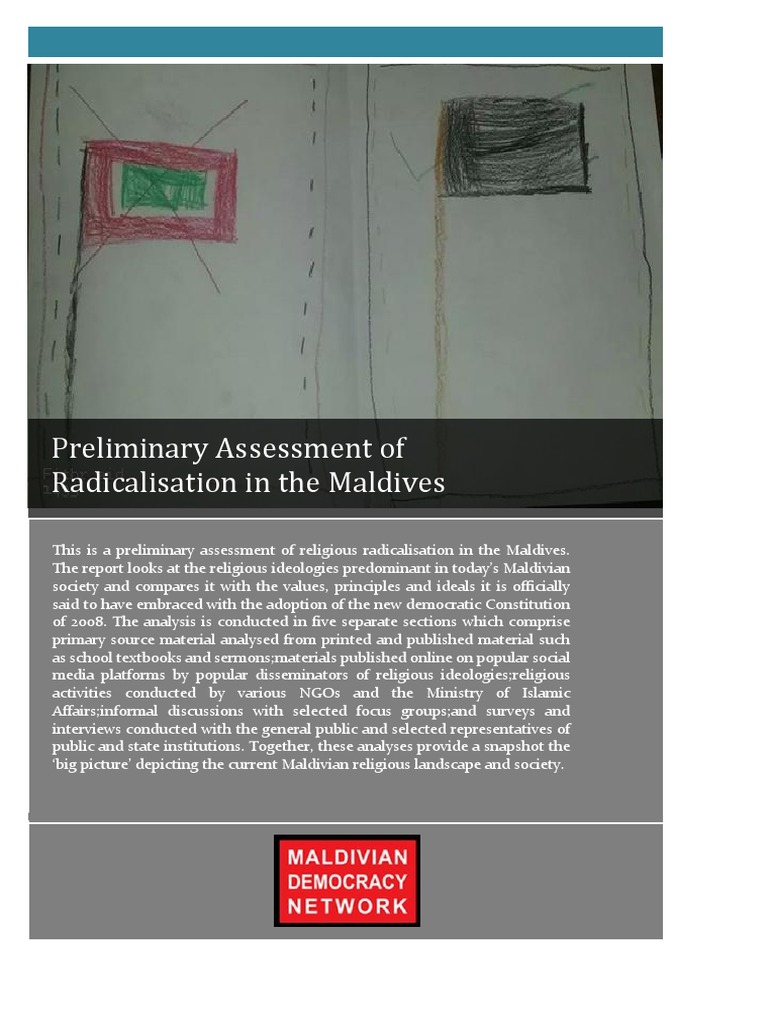 MDN - Preliminary Assessment of Radicalisation in The Maldives Final ...