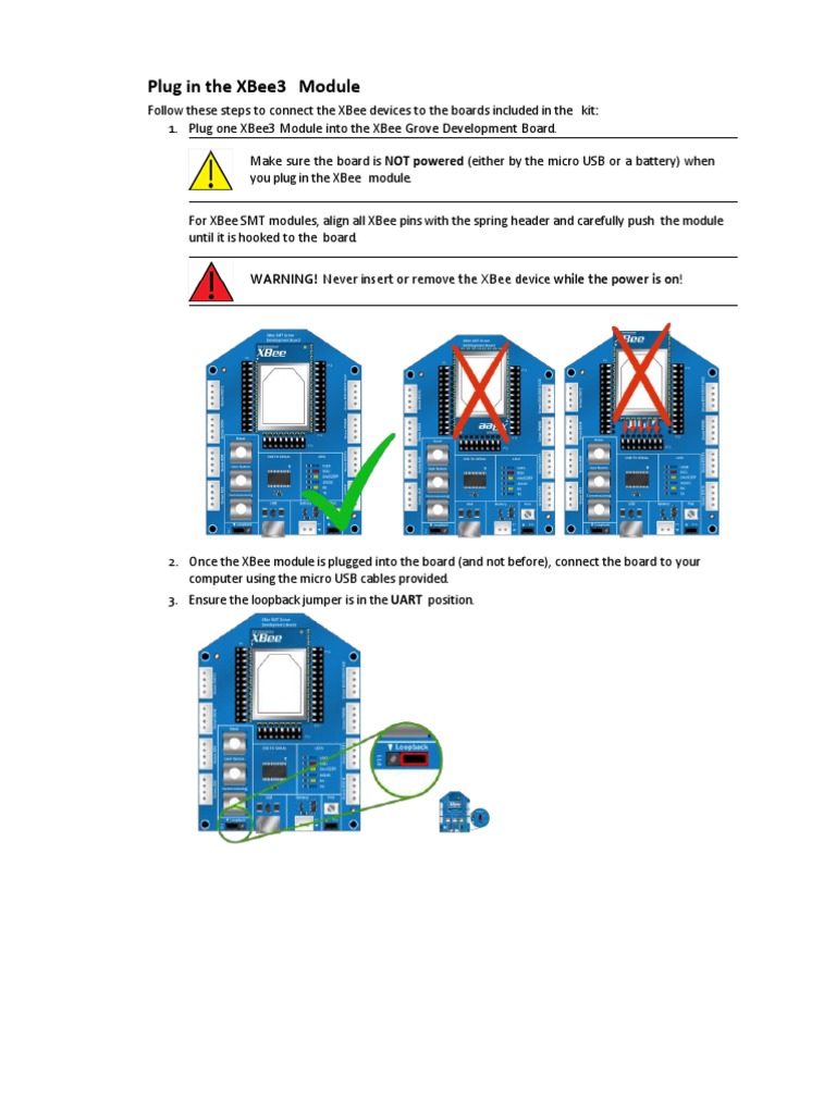 Plug in The RF Module | PDF | Electrical Connector | Application ...