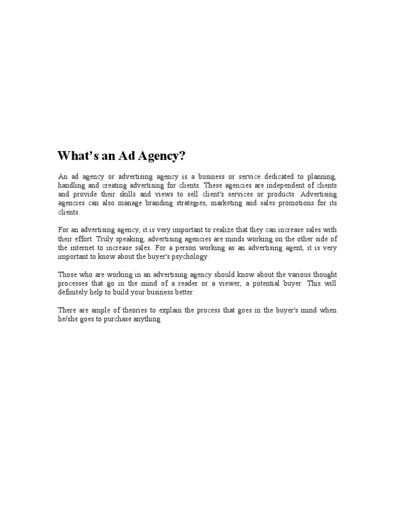 Advertising Models | Download Free PDF | Advertising | Emergence