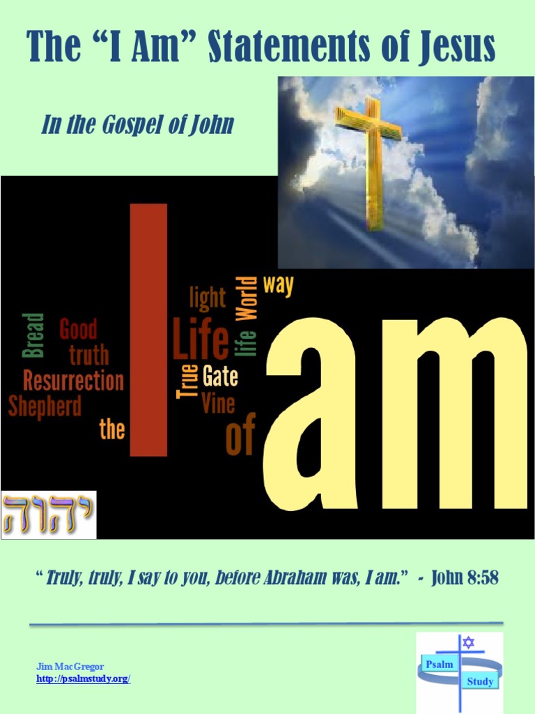 Jesus I Am PDF | PDF | Prophecy | Gospel Of John