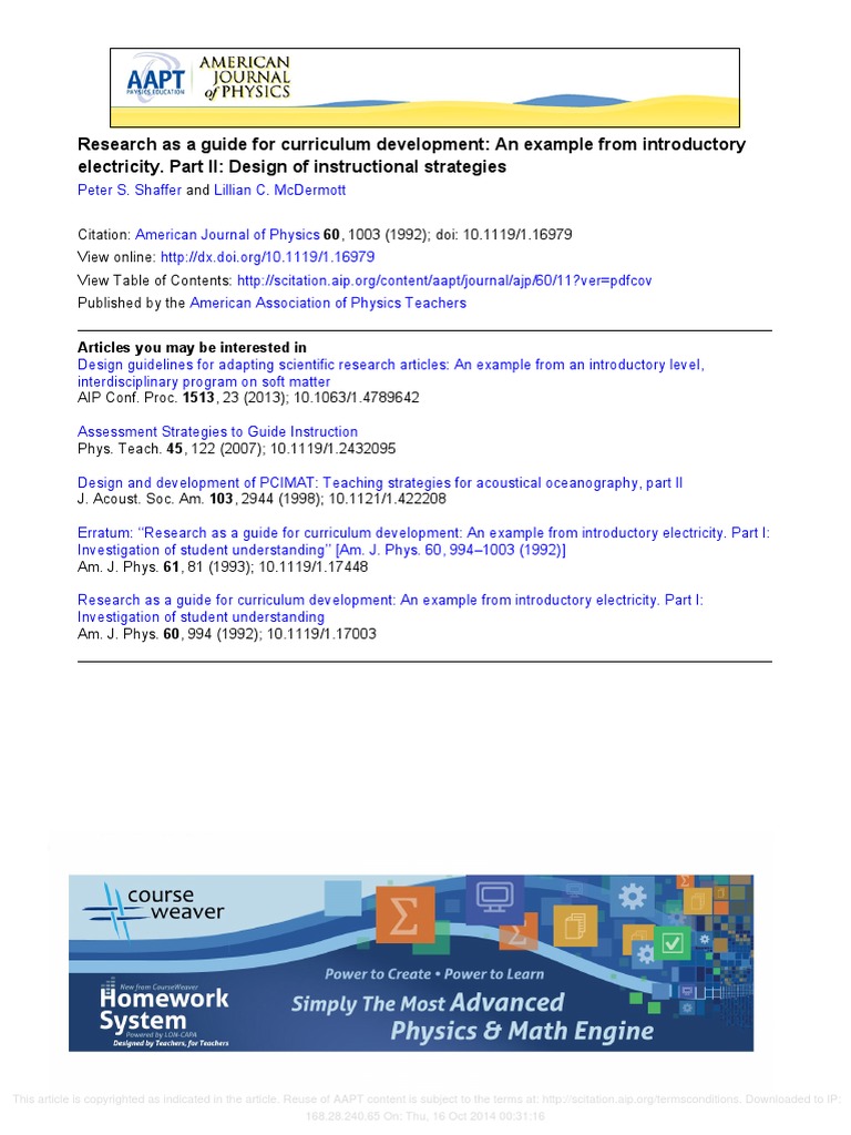 Research As A Guide For Curriculum Development | PDF | Education Theory ...