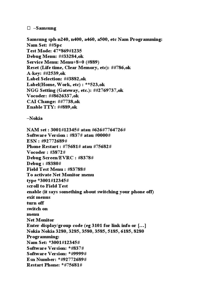 phone-codes-pdf-computer-science-computer-engineering
