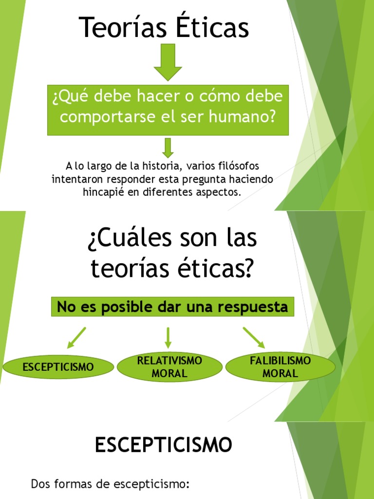 Teorias Éticas | PDF | Conocimiento | Moralidad