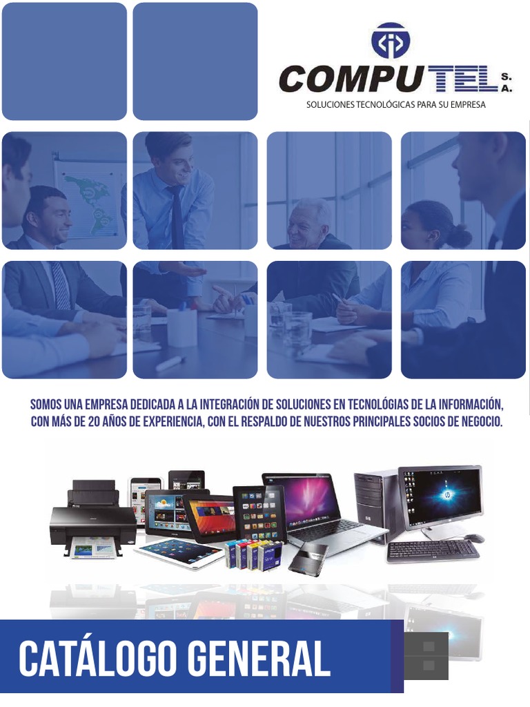 Catalogo Computel | Outsourcing | Tecnologías de la información