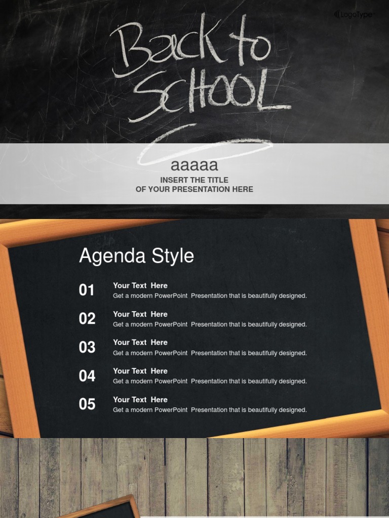 Back To School PowerPoint Template | PDF | Microsoft Power Point ...