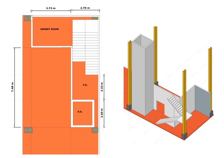 Genset room dimensions and layout | PDF