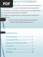 Pamantayan Sa Pagsasadula | PDF
