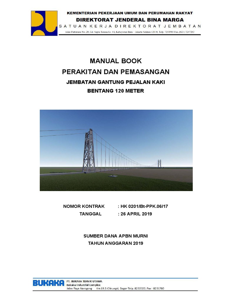 Manual Book JBT GA TA19 (Rev.4) | PDF