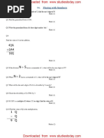Case_Study_Questions_Mensuration_Class_8 | PDF | Area | Rectangle