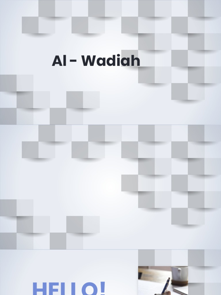 Al Wadiah | PDF