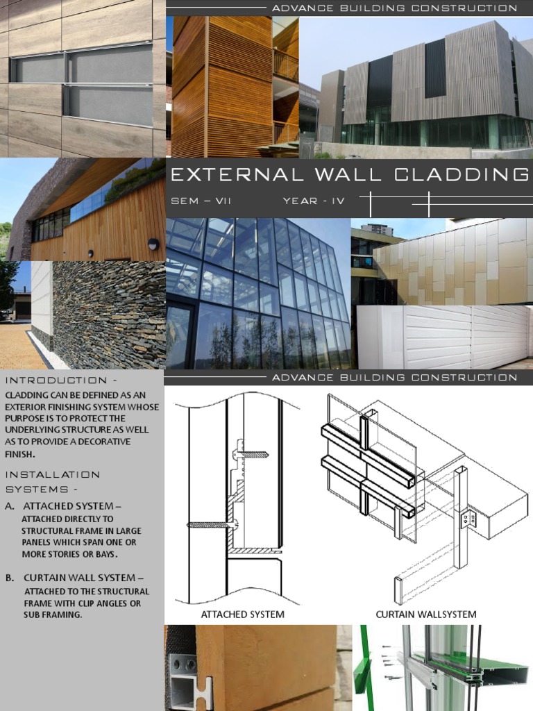 BMCT Cladding | PDF | Wall | Framing (Construction)