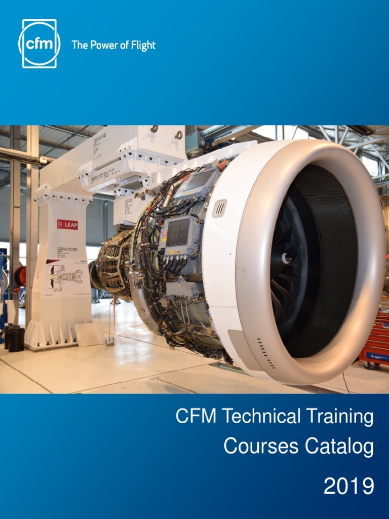 CFM Technical Training Course Catalog 2019 | Download Free PDF | Aviation