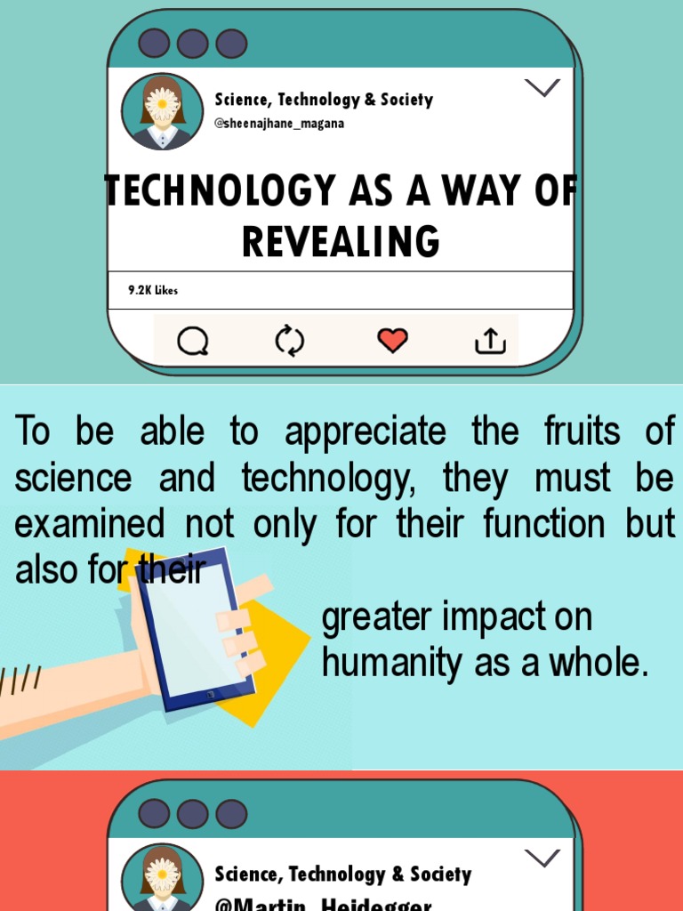 Technology a Way of Revealing | Technology | Science
