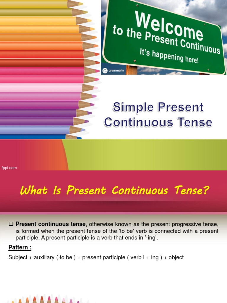 Understanding Present Continuous Tense | PDF | Grammatical Tense | Question