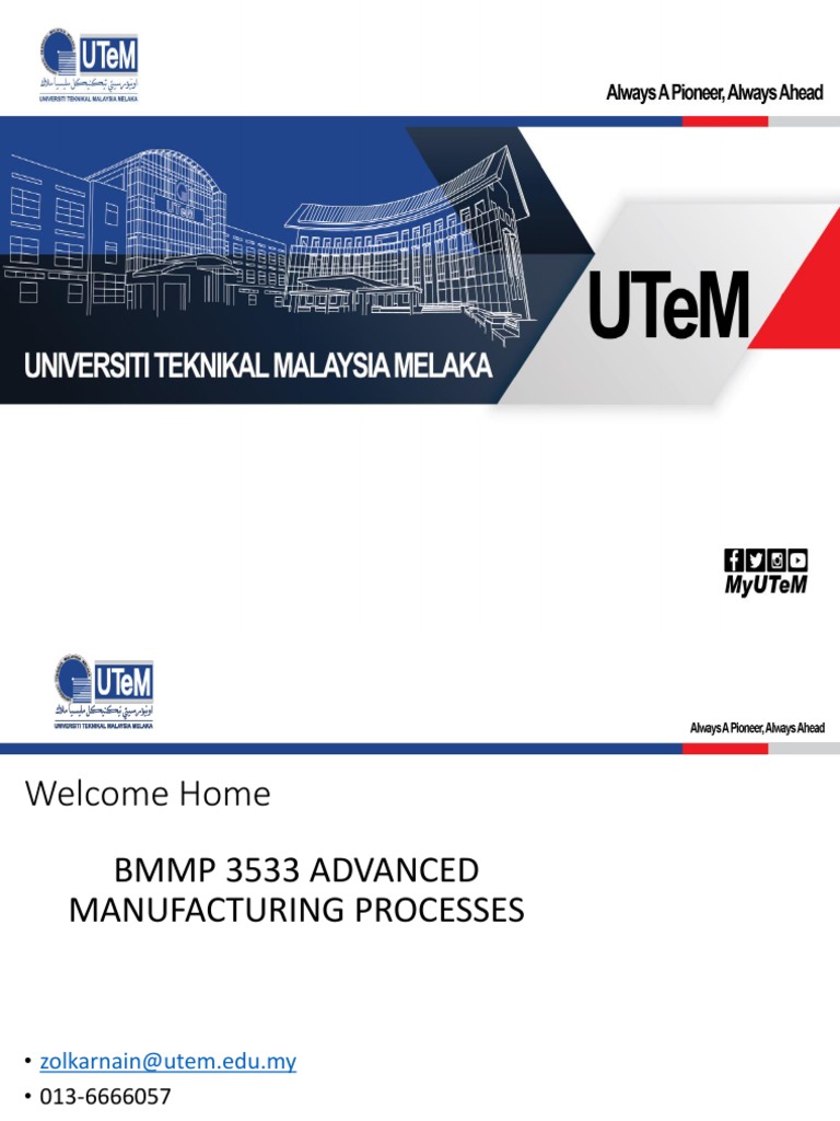 Advanced Manufacturing Processes Overview | PDF | Machining | Steel