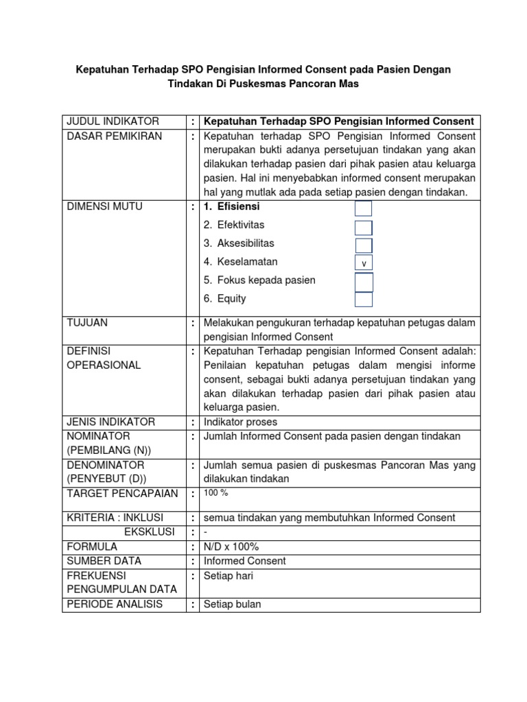 Indikator Mutu Igd | PDF