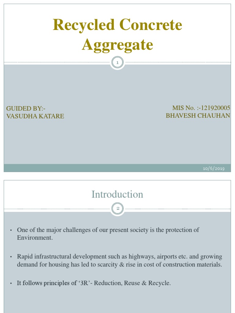 RCA & Breathe Bricks | PDF | Construction Aggregate | Concrete