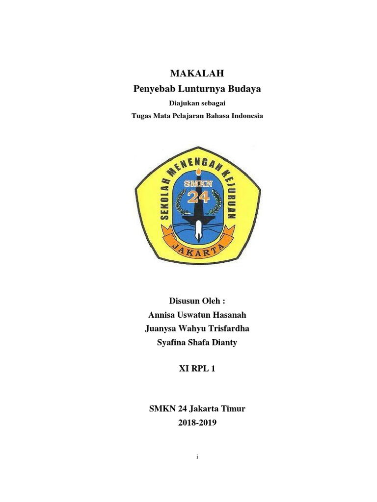Awal Makalah | PDF