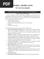 Model Pengembangan 4D Thiagarajan | PDF
