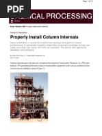 Catalyst Loading Method | PDF | Nature | Chemical Reactor