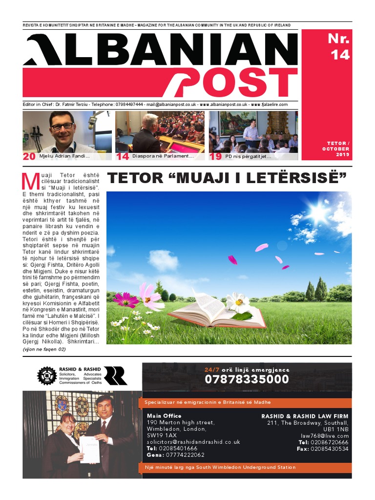 Albanian Post - TETOR | PDF