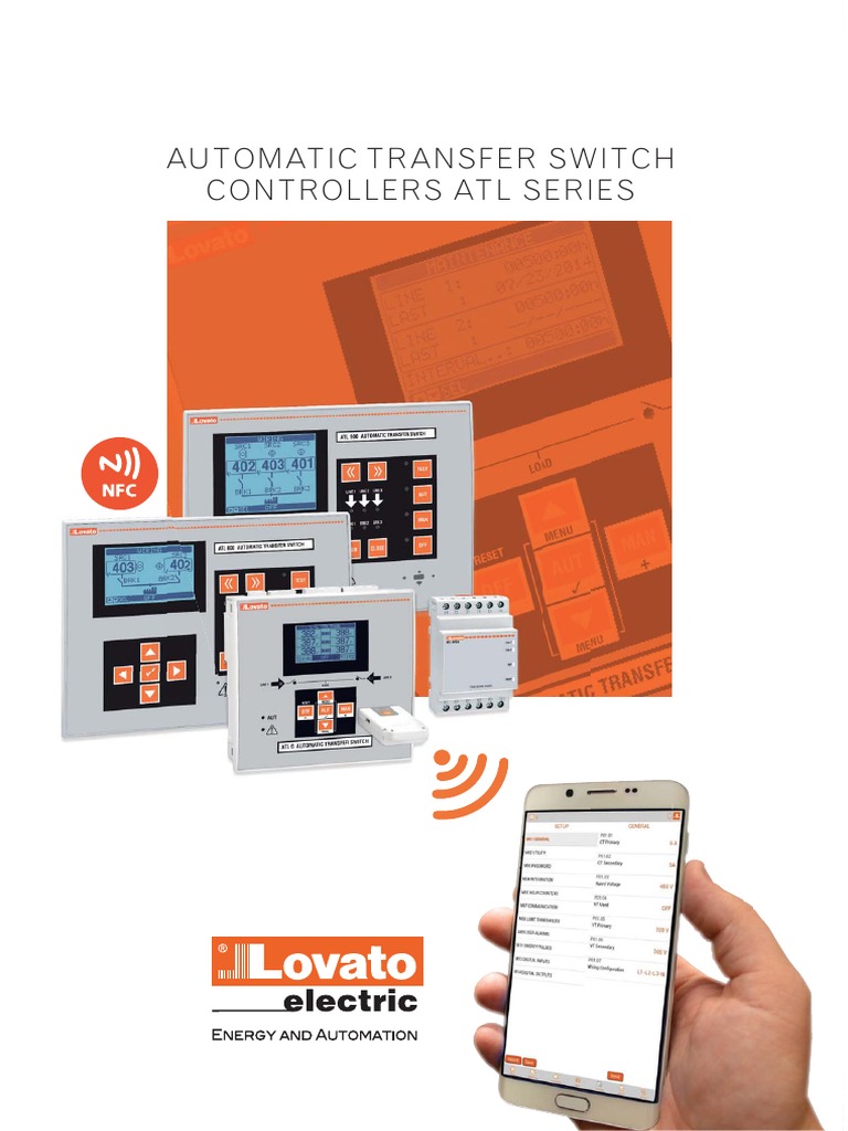 Automatic Transfer Switch Controllers Atl Series Pdf Relay Mobile App