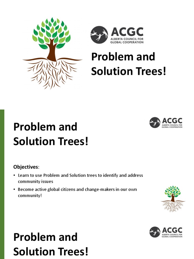 Problem and Solution Trees! | PDF | Cognition | Nature