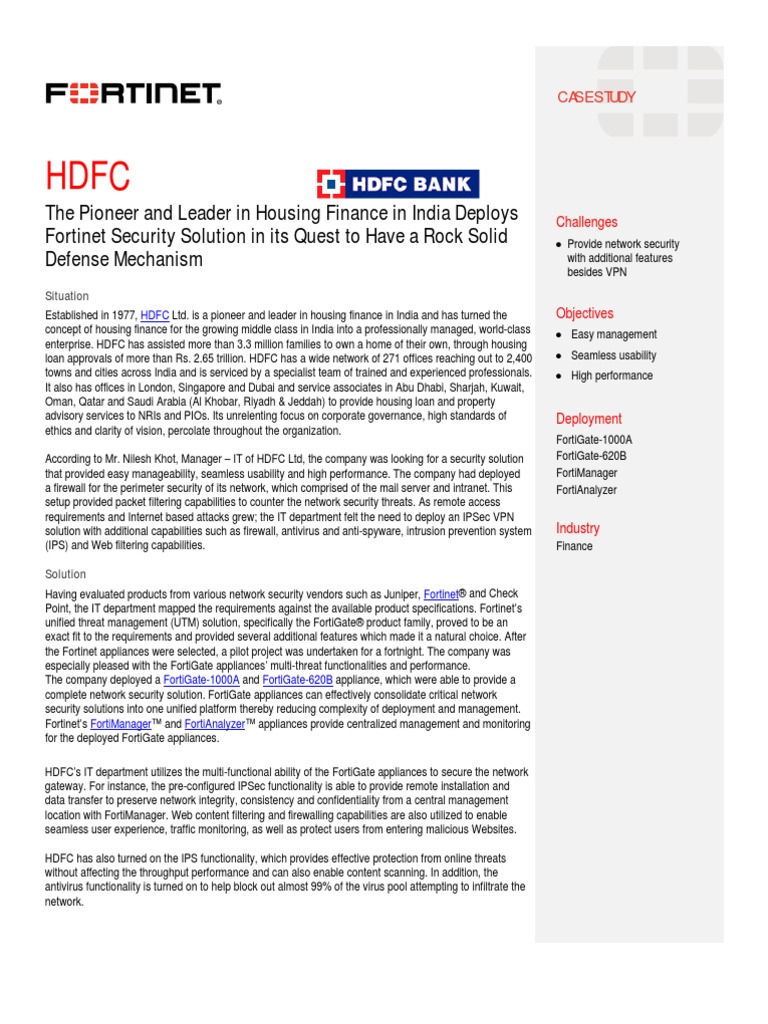HDFC CS | PDF | Computer Security | Security