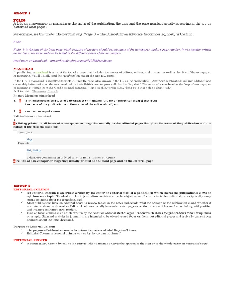 Creative Non Fiction | PDF | Letter To The Editor | Newspapers