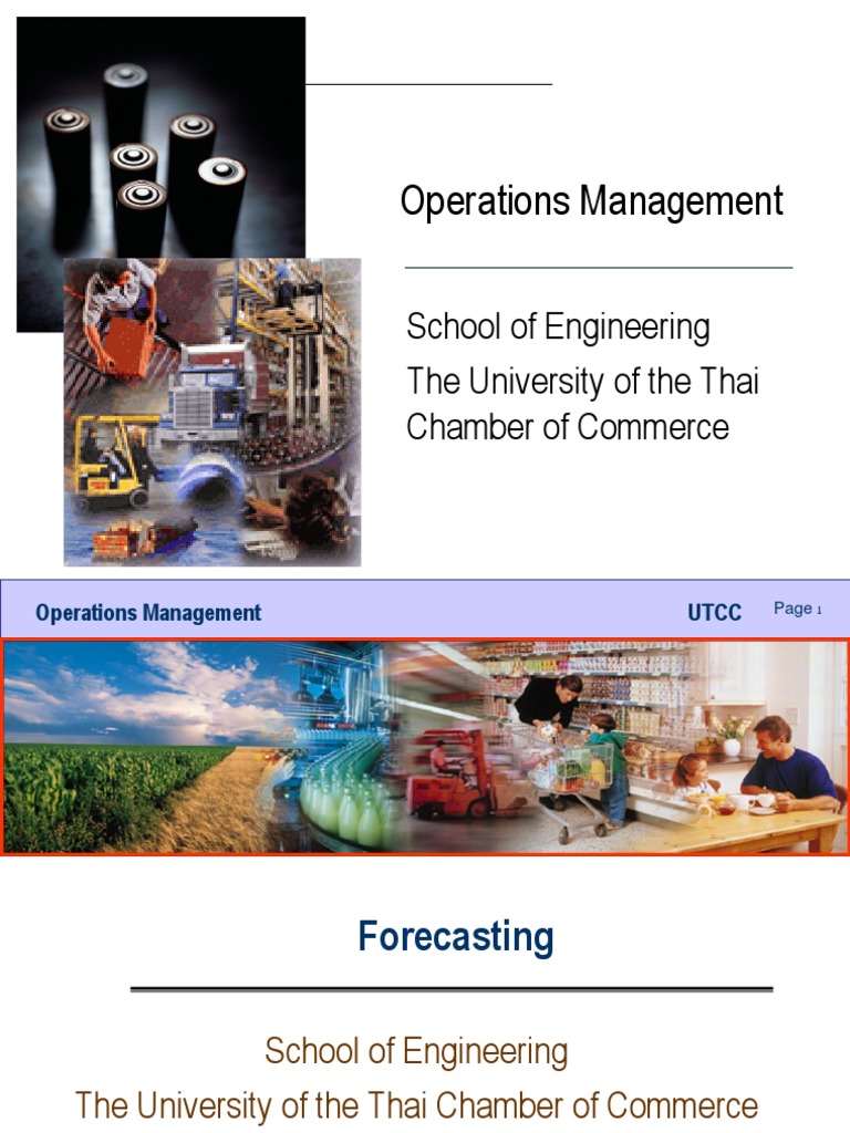 OM Forecasting Techniques | PDF | Errors And Residuals | Forecasting